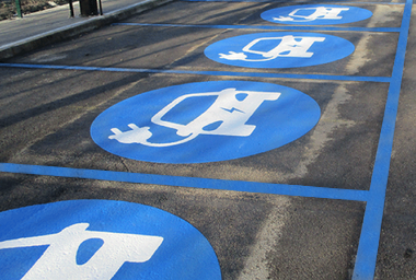 Electric Vehicle Charging | Thermmark Road Markings