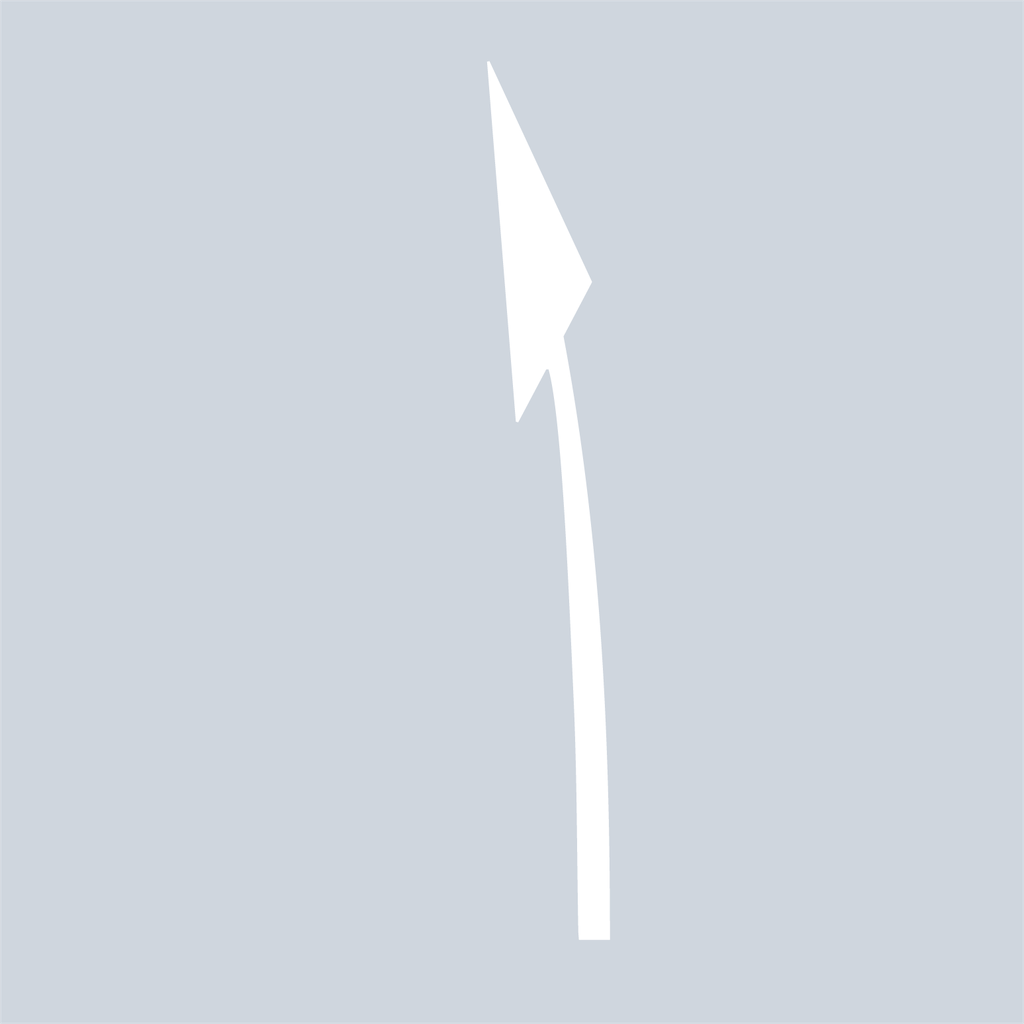 Deflection Arrow Left - White | Thermmark Road Markings